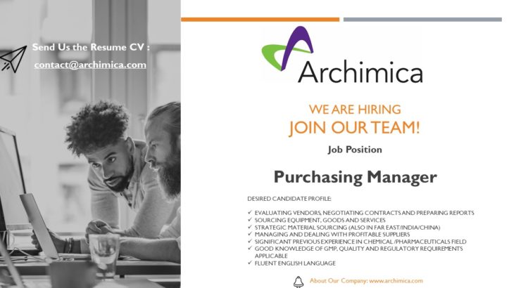 Archimica S.p.A. | Active Pharmaceutical Ingredients & Intermediates